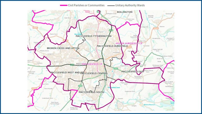 Ward Area Map - Macclesfield Town Council