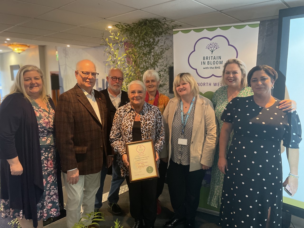 Macclesfield wins GOLD!!! - Macclesfield Town Council